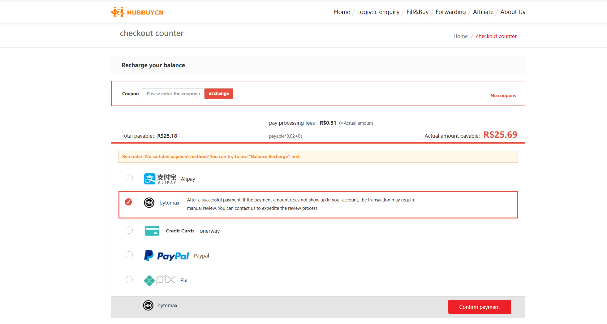 ByteMax Exchange - Conversão Rápida e Segura